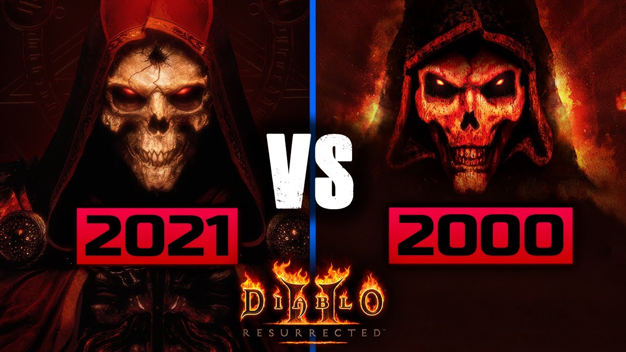 Diablo 2 Resurrected VS Original - GRAPHICS COMPARISON & REVIEW - YouTube