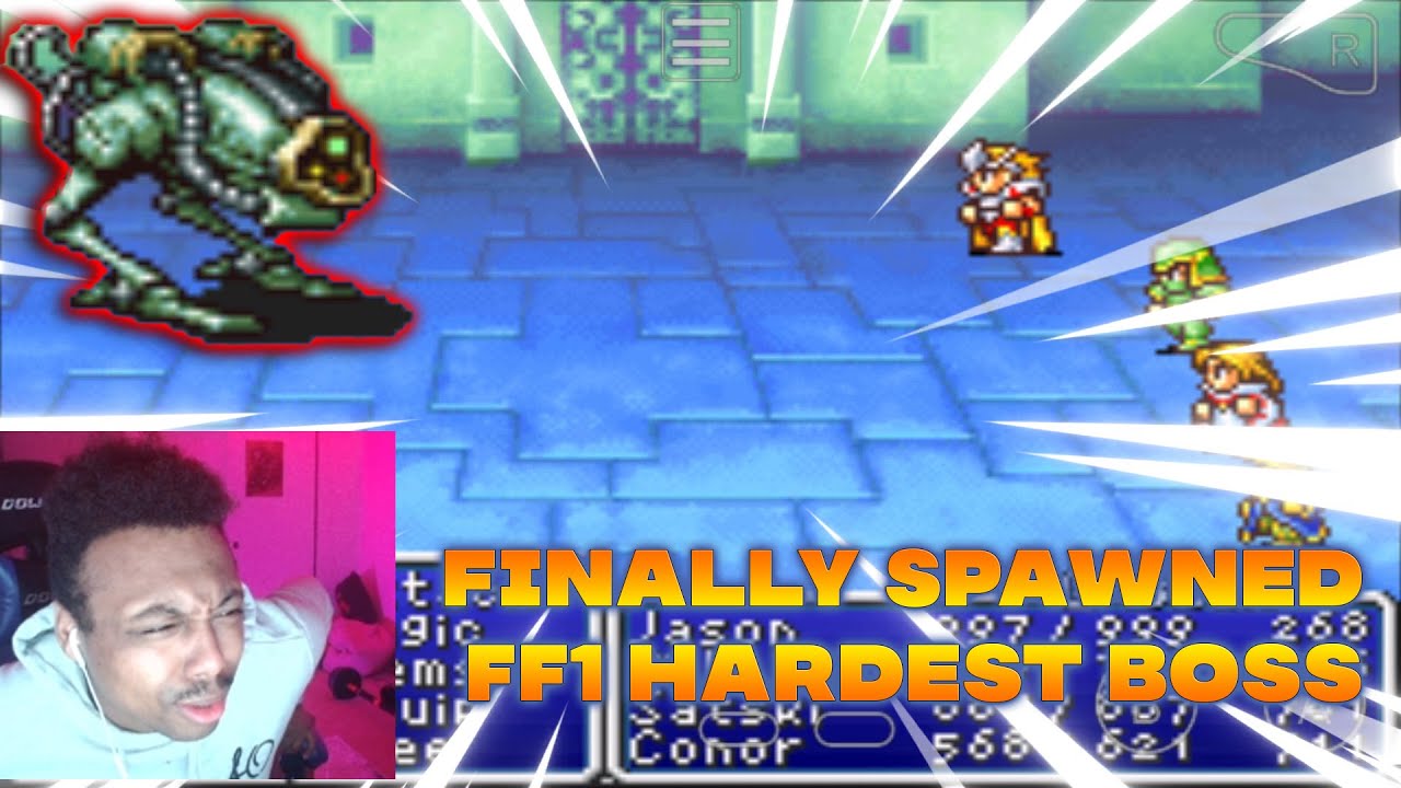 Final Fantasy 1 Pixel Remaster - Warmech (Hardest encounter) - YouTube