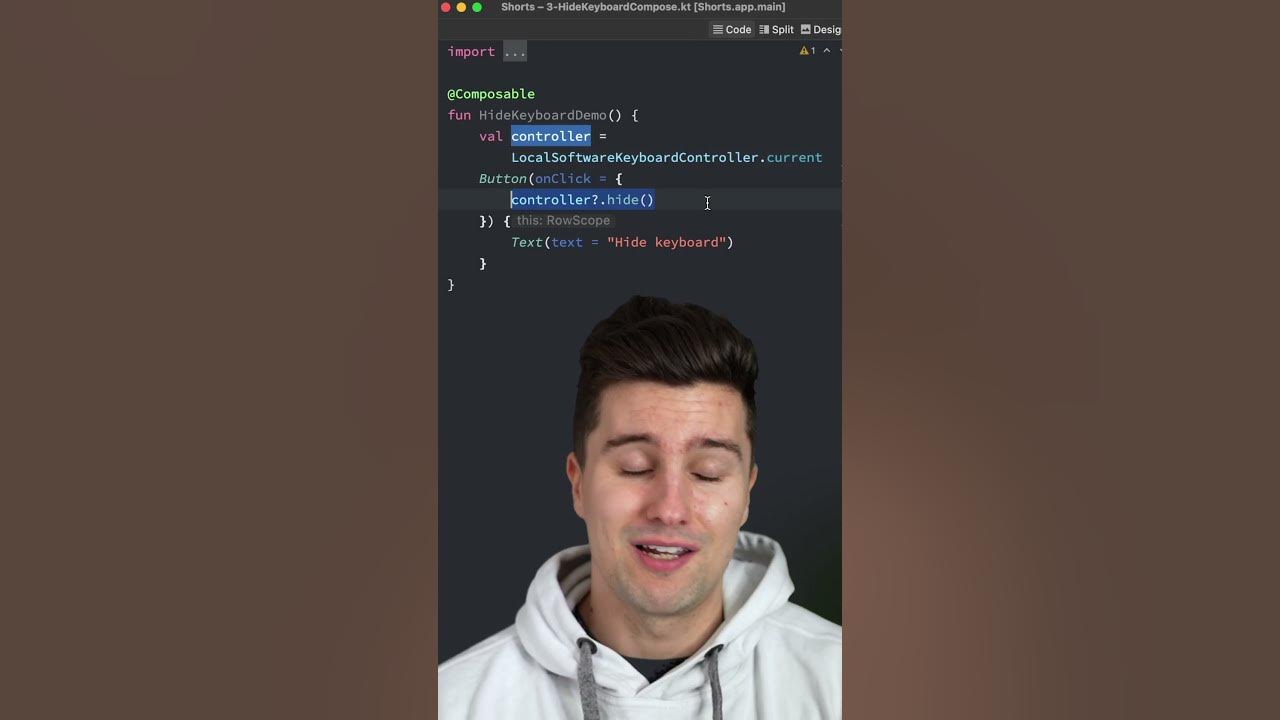 The EASIEST Way to Hide the Keyboard In Jetpack Compose - YouTube