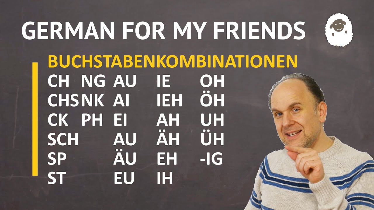 (002) German alphabet: letter combinations * Das deutsche Alphabet ...