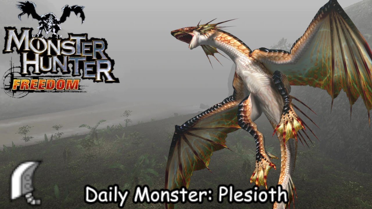 Daily Hunt #55 - Plesioth (MH Freedom) - YouTube