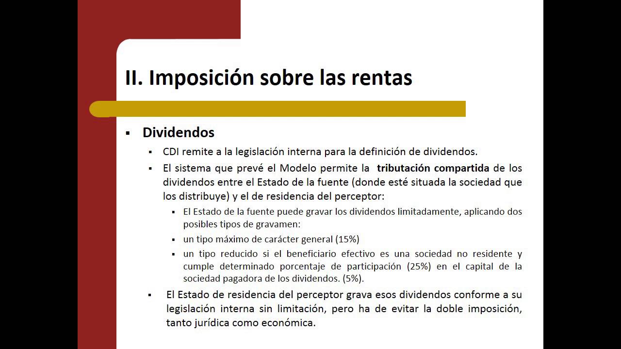 Lec011 Tema 3.3 PARTE 2. Análisis del modelo de convenio de la OCDE ...