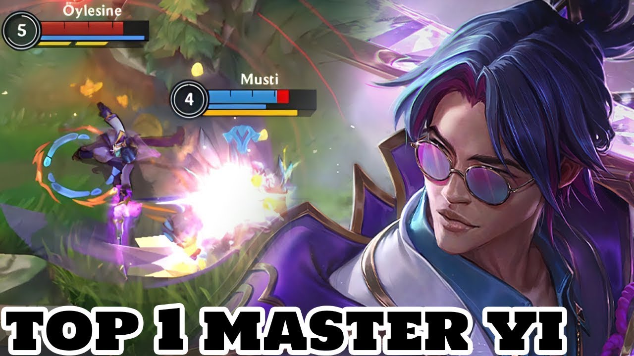 Wild Rift Master yi - Top 1 Master yi Gameplay Rank - YouTube