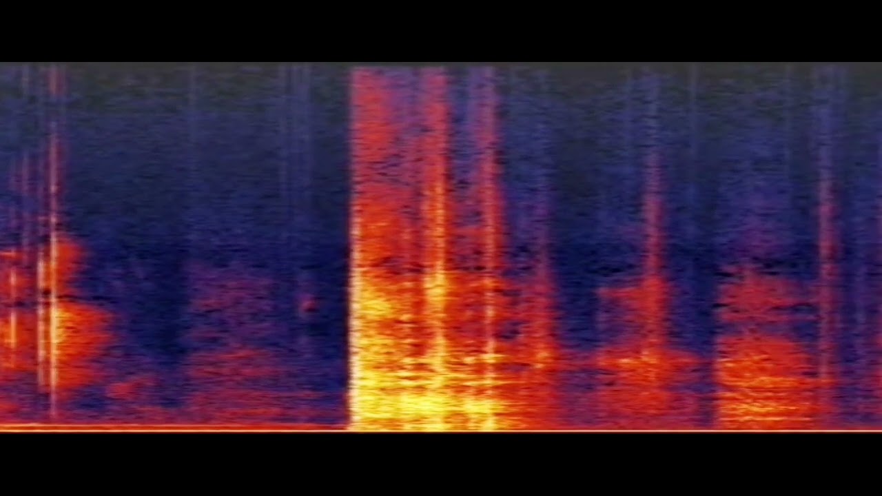 minecraft Music disc 11 in spectrogram - YouTube