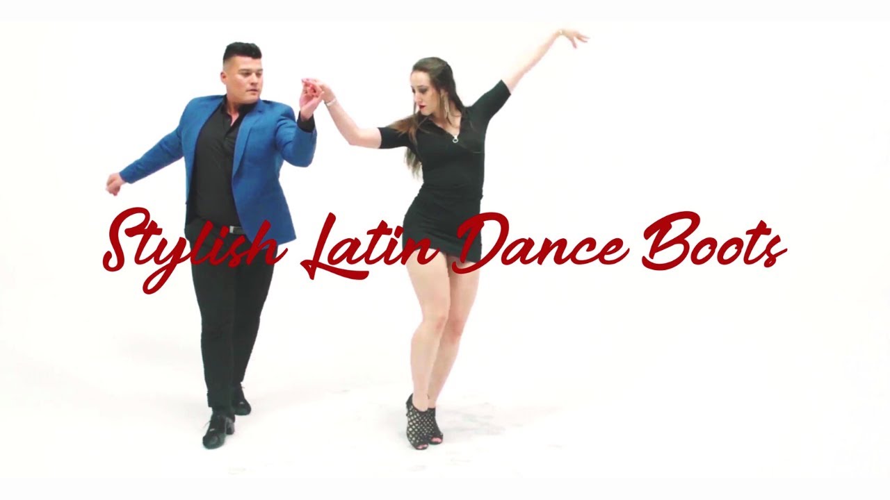 Sexy and Stylish: Felicia Latin Dance Boots - YouTube
