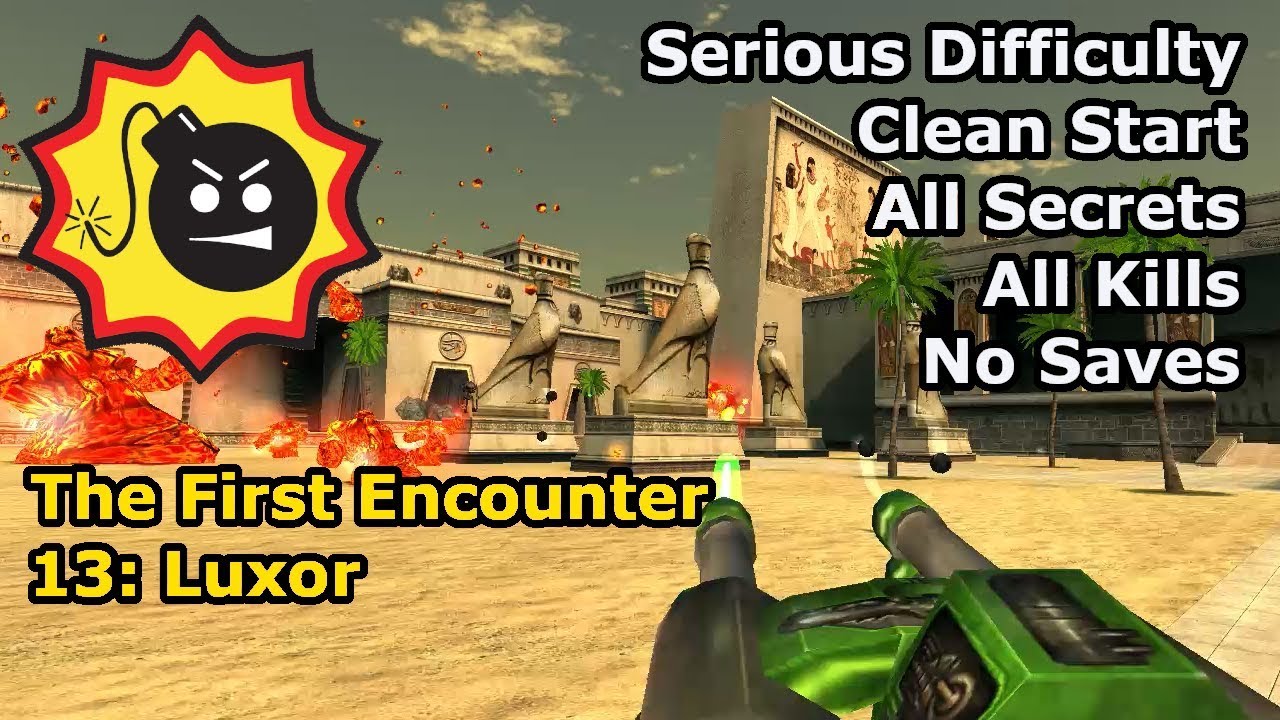 Serious Sam: The First Encounter - 13: Luxor (Serious 100%) - YouTube