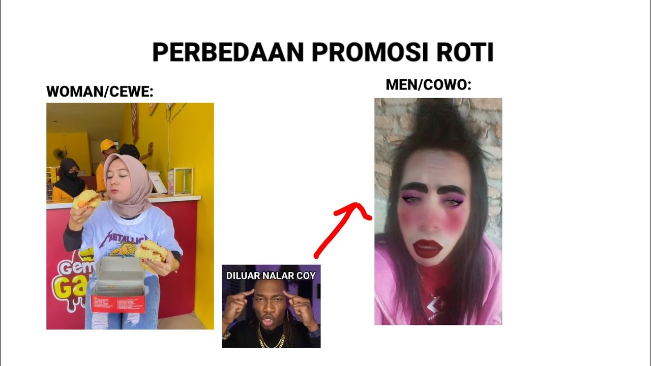 Perbedaan Promosi Roti..... ( Meme ) - YouTube