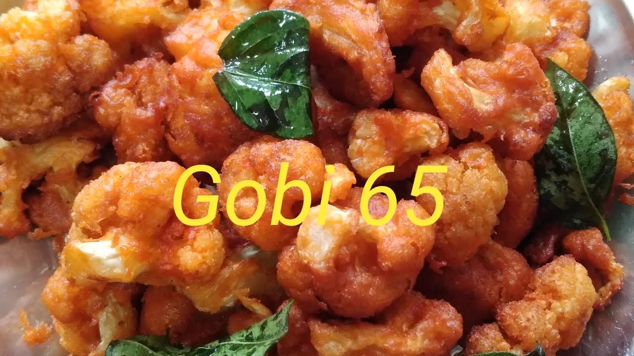 Gobi 65 I Crispy fry I Cauliflower fry I - YouTube