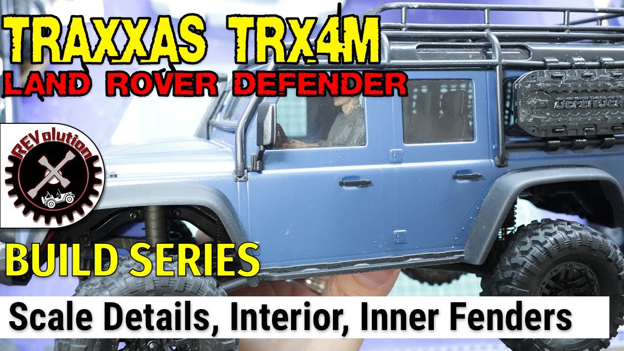 Traxxas TRX4M Defender Build Series - 3D Printed Scale Detail Parts ...