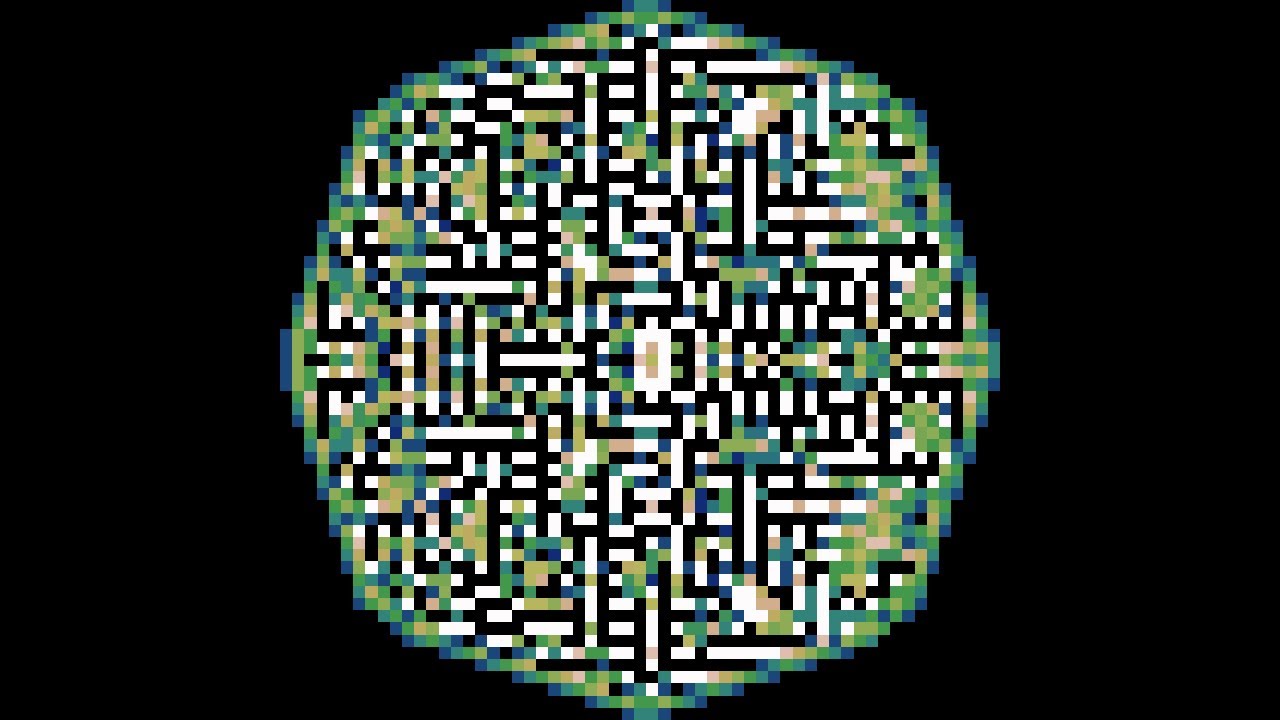 experiment 15 - labyrinth type 2 - YouTube