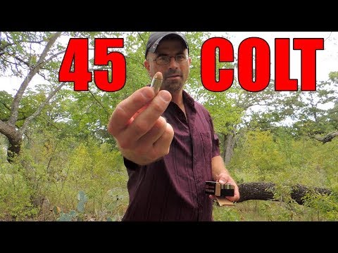 45 COLT CRITICAL DEFENSE- expansion catch - YouTube