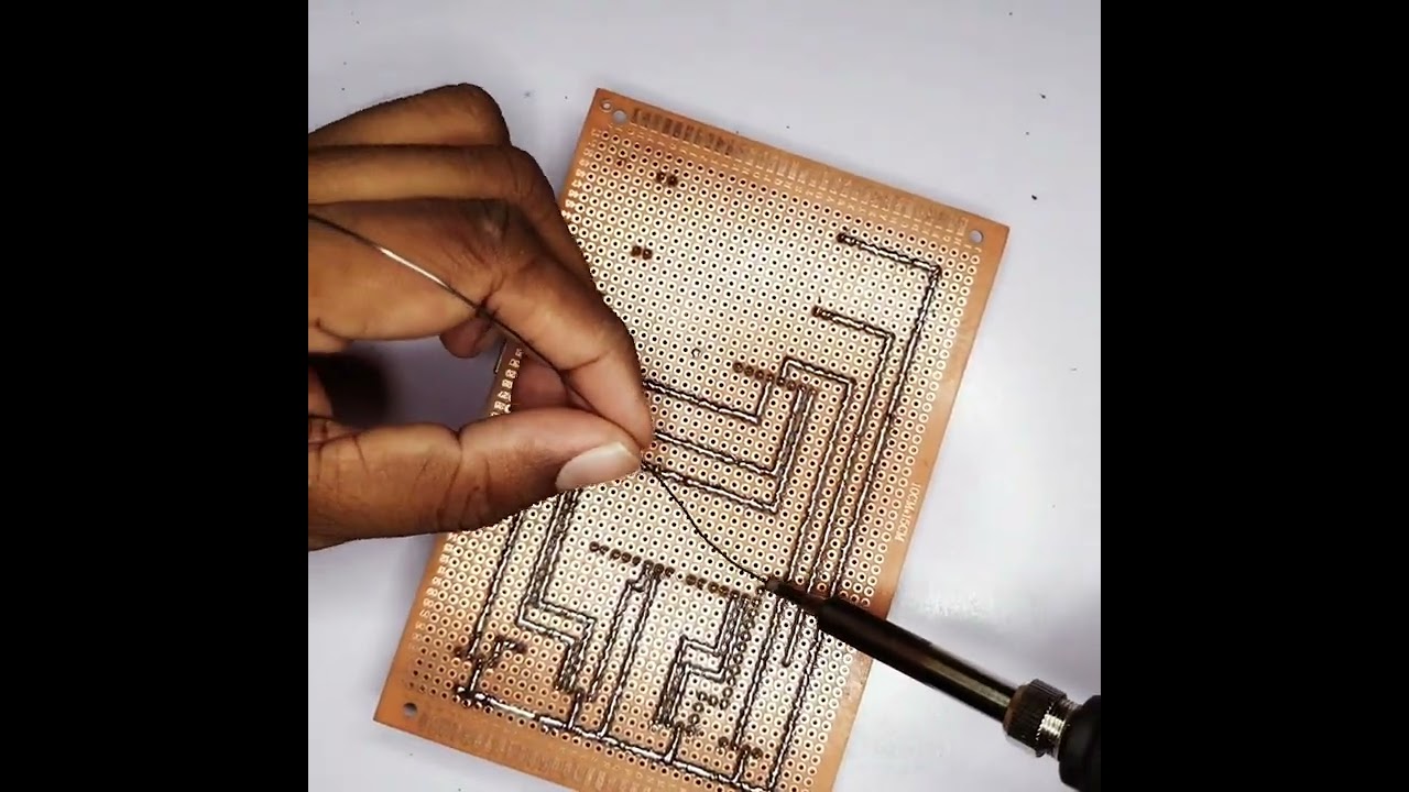 Dot Board Soldering - YouTube