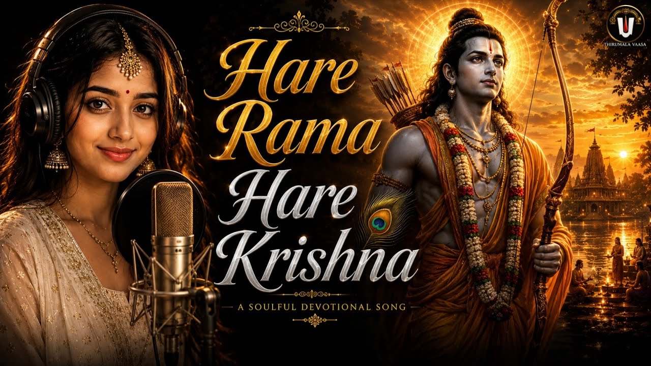 Hare Rama Hare Krishna Video Song | Sri Ram Song | Sri Krishna Song ...