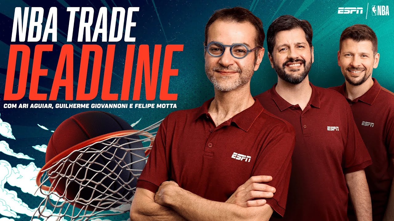 AO VIVO: NBA TRADE DEADLINE com Ari Aguiar, Guilherme Giovannoni e ...