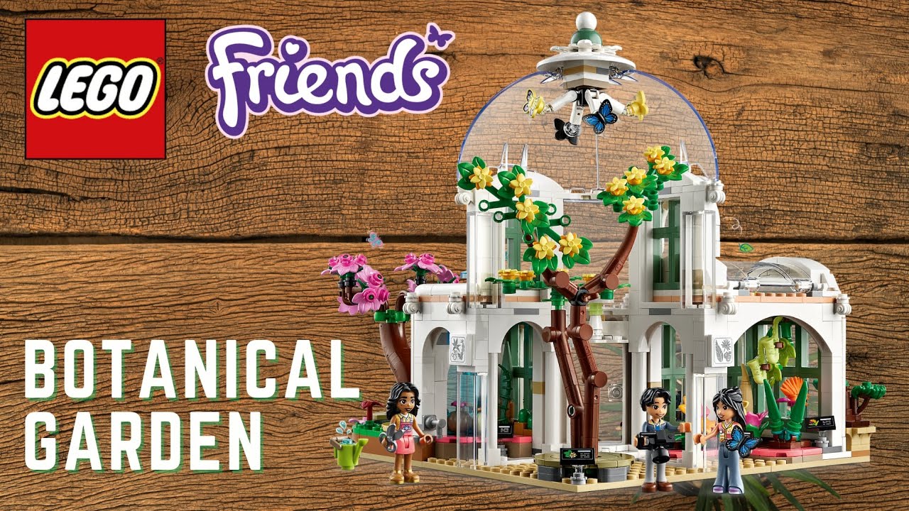Speedbuild: Lego Friends Botanical Garden 41757 - YouTube