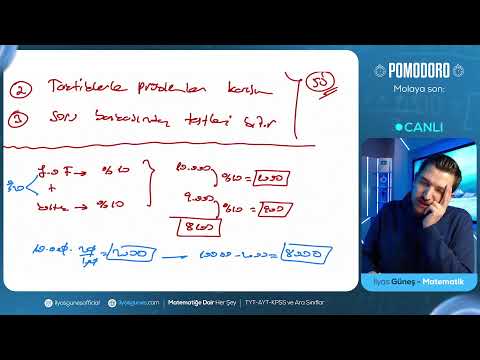 41) POMODORO - Karışım Problemleri - İlyas Güneş 2026