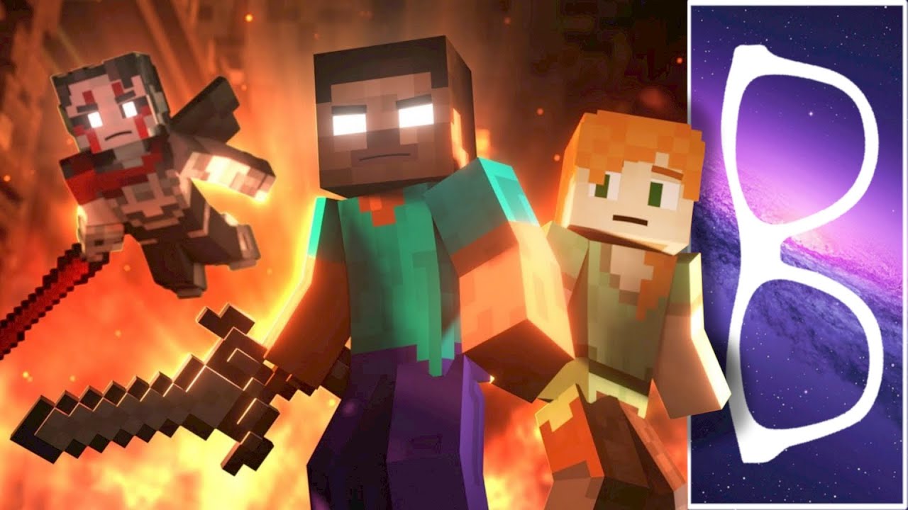 "HEROBRINE RETURNS" by Black Plasma Studios Reaction! - YouTube