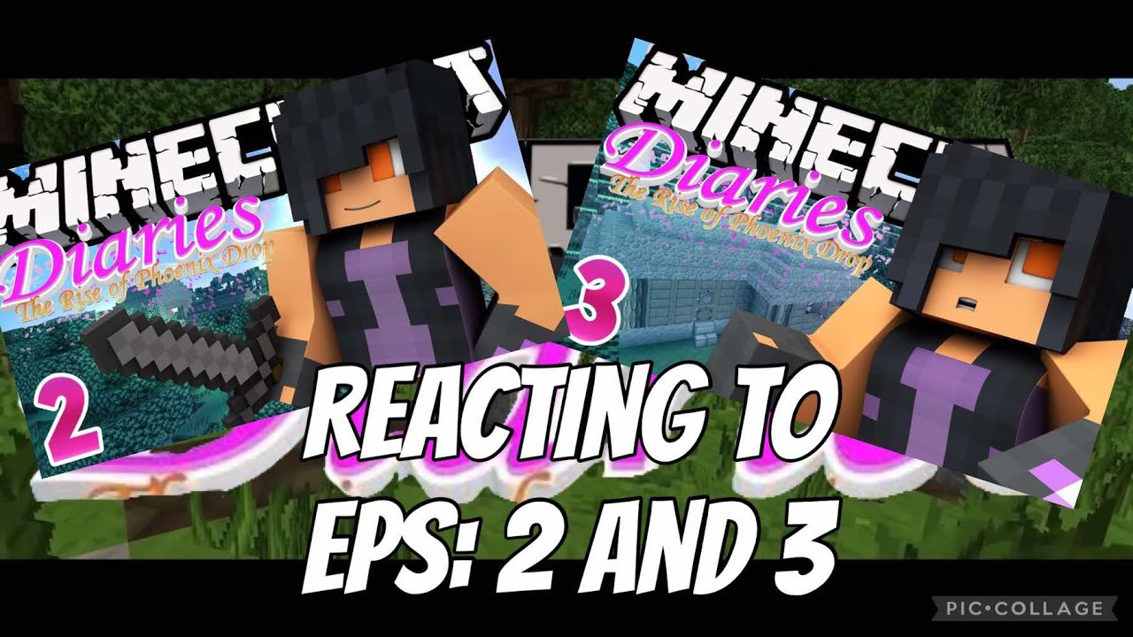 Reacting to Minecraft Diaries [EPS.2-3] - YouTube
