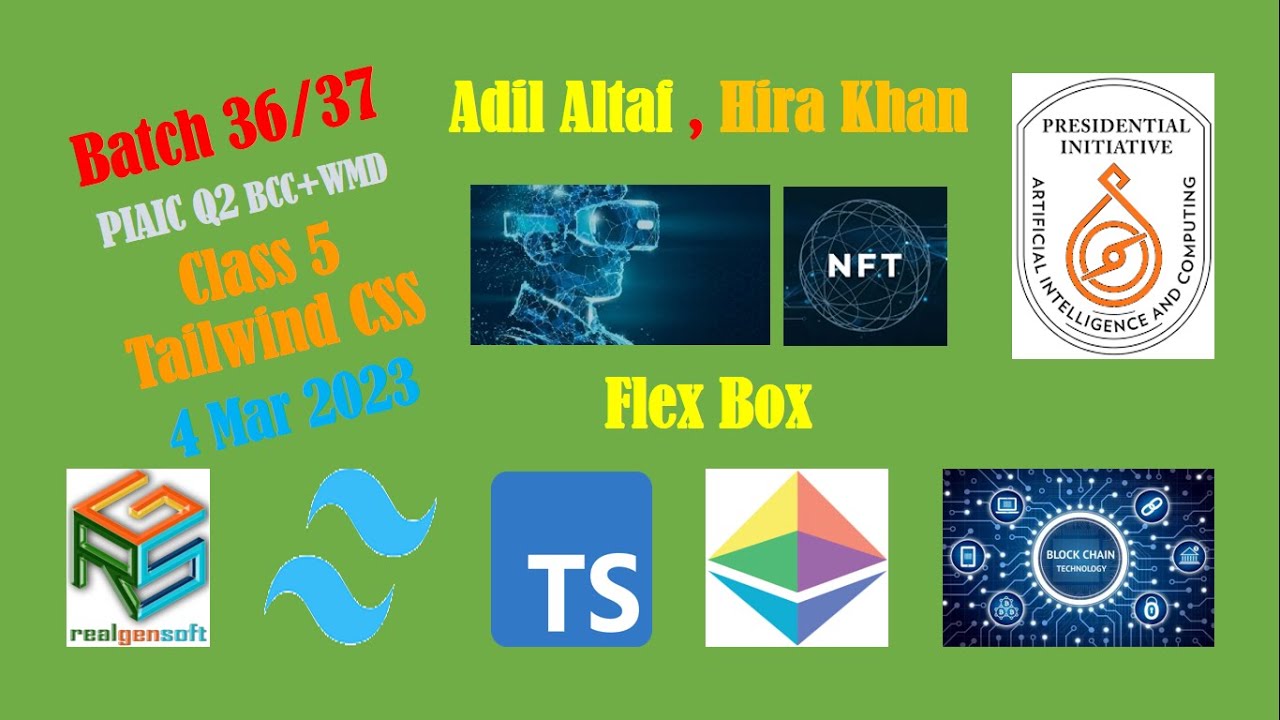 Piaic Bccwmd Q2 Batch 3637 Class 5 20230304 Adil Altaf Hira Khan Flex Youtube