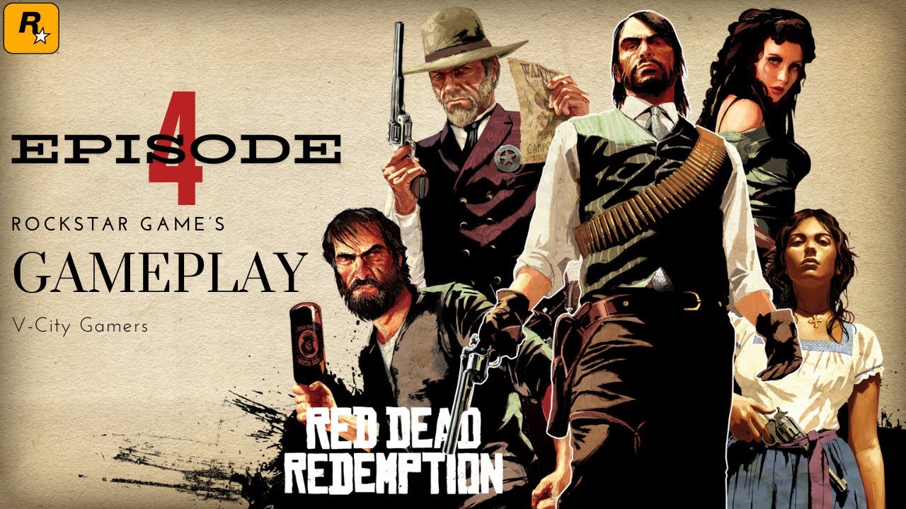 Gang war in the New Town | Marston vs Outlaws - RDR1 Episode 4 - YouTube