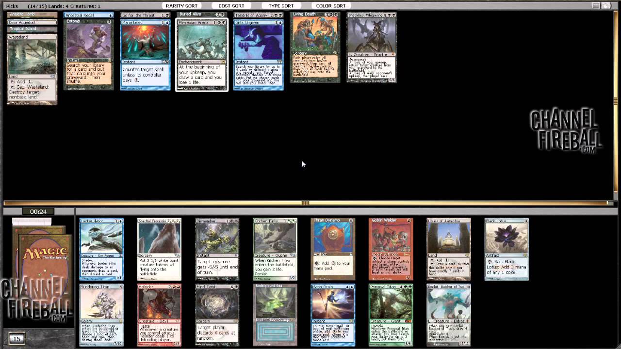 Channel CalebD - Holiday Cube Draft (Drafting, Part 1) - YouTube