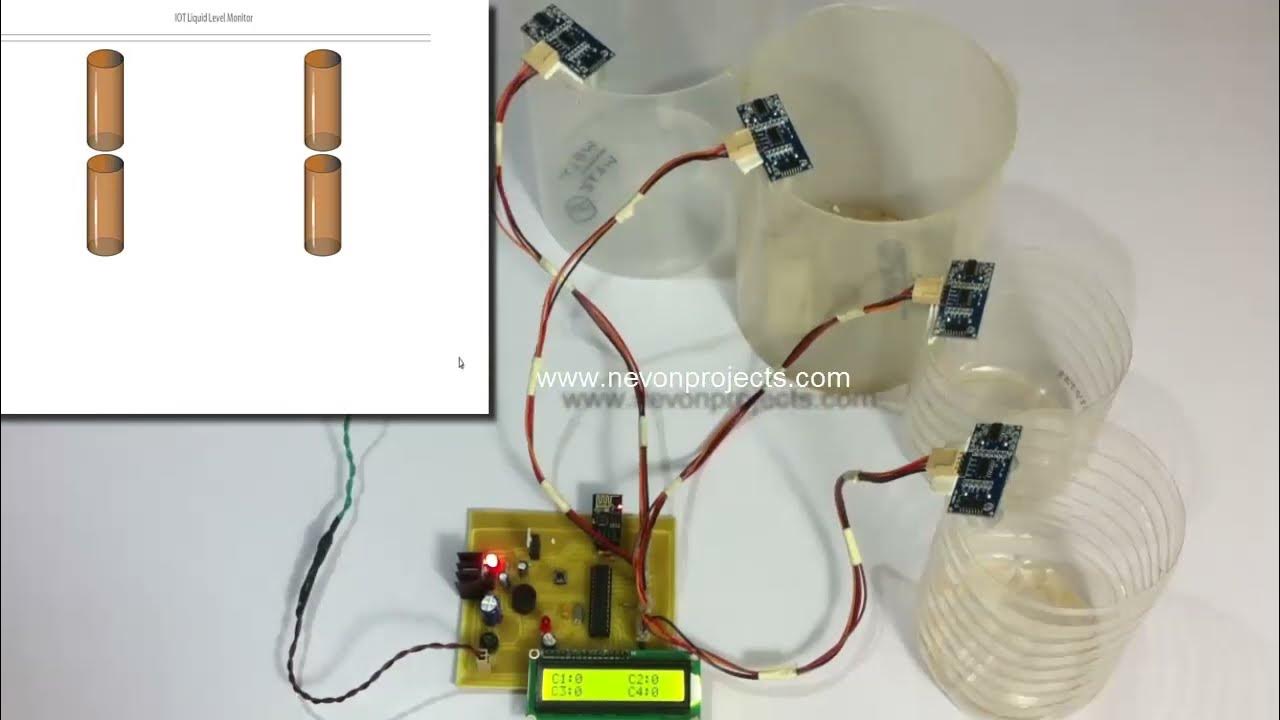IOT Liquid Level Monitoring Project - YouTube