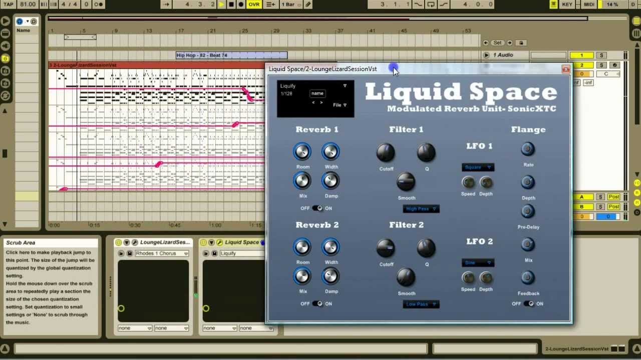Liquid Space- Vst plugin - YouTube