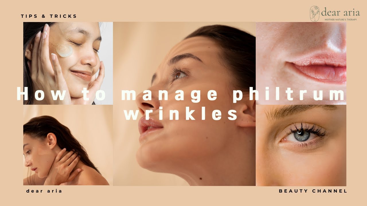 How to manage philtrum wrinkles - YouTube