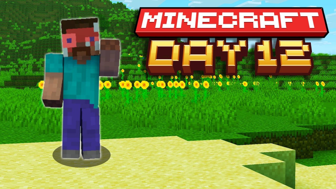 playing Minecraft the real way. [Day 12] No Commentary. - YouTube