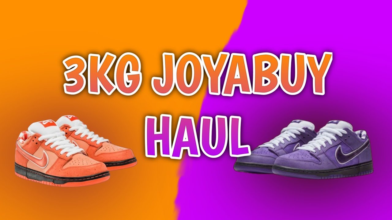 🔥3KG JOYABUY HAUL! (Purple, Orange Lobsters)...💜🧡 - YouTube