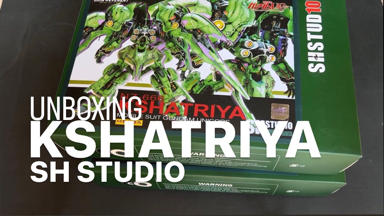 UNBOXING KSHATRIYA SH STUDIO RESIN GARAGE KIT - YouTube