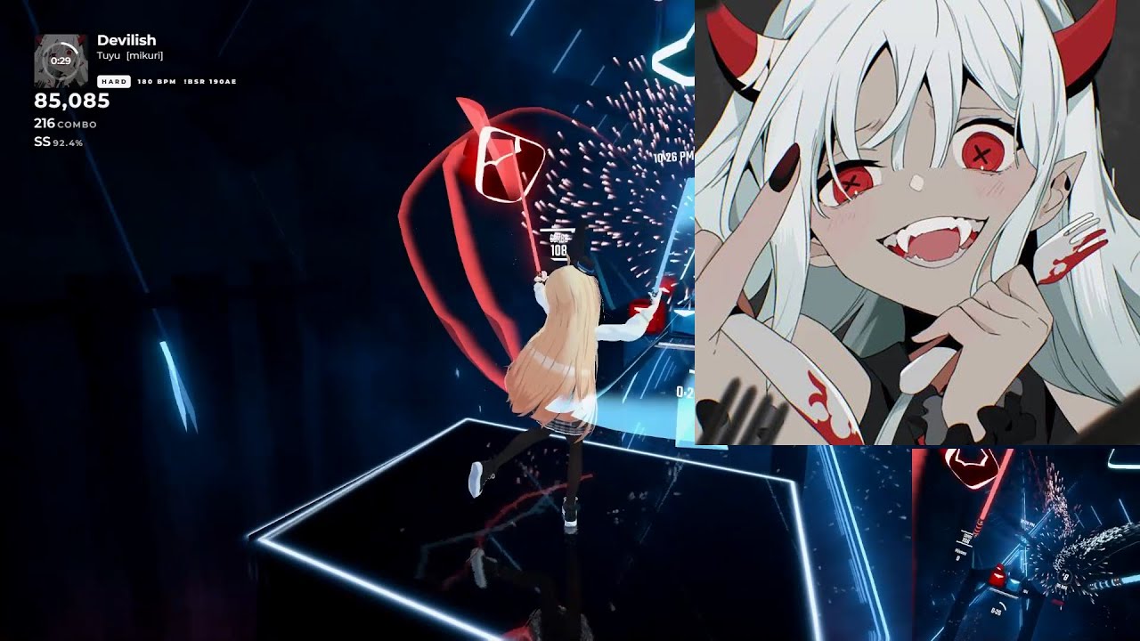 [비트세이버] 데모니슈(Demonish) / 츠유(TUYU) [Hard] - YouTube