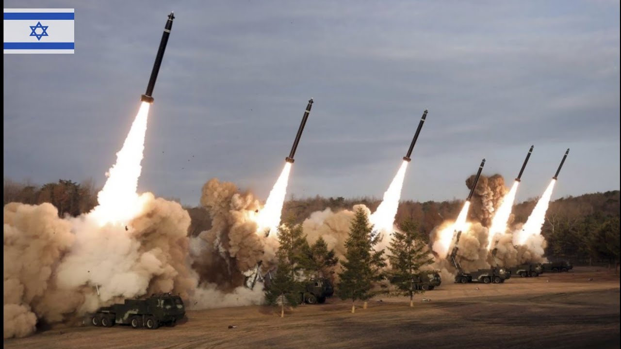 25 Minutes Ago! 700,000 Israeli Ballistic Missiles Destroy Iran's ...