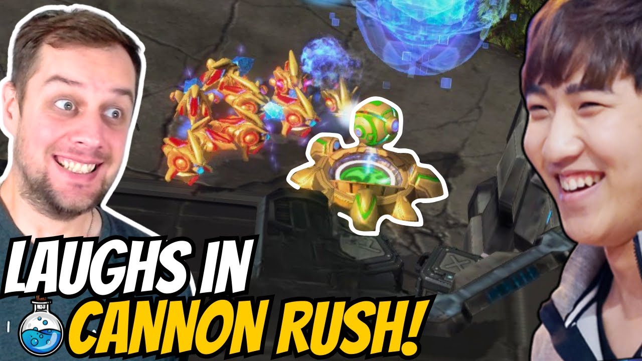 herO gets Cannon Rushed! | Cannon Rush in Grandmaster #227 StarCraft 2 - YouTube