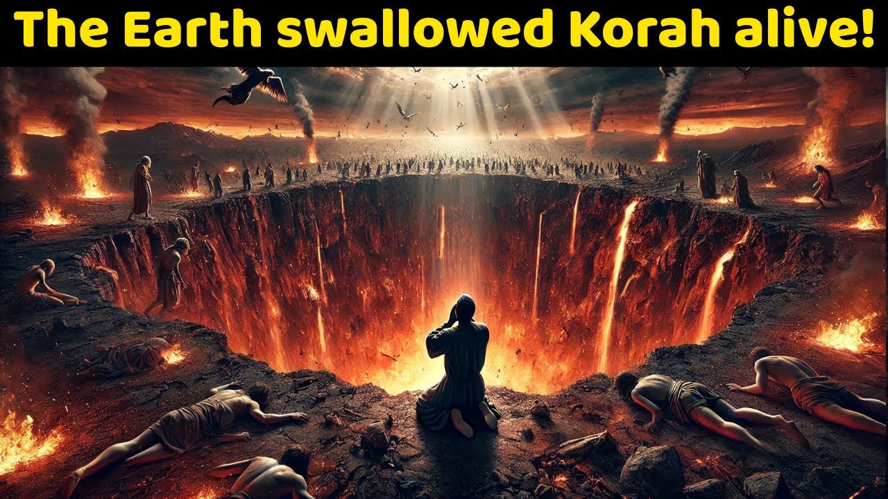 The Earth Opened Up and Swallowed Korah Alive! - The Most Terrifying ...