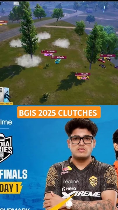 BGIS 2025 SEMIFINALS CLUTCHES #bgis2025 #bgmishorts #viralshort #youtuber #jonathangaming #bgmi ...