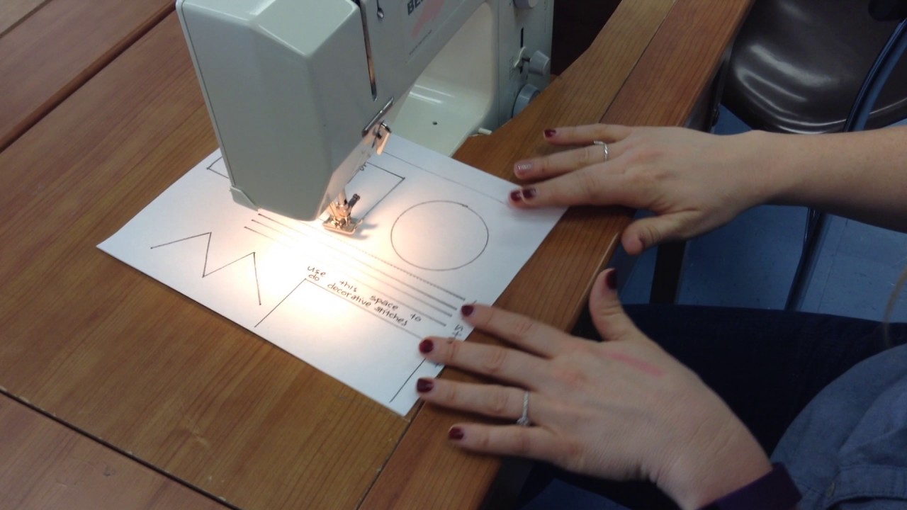 Stitch Practice Instructions - YouTube