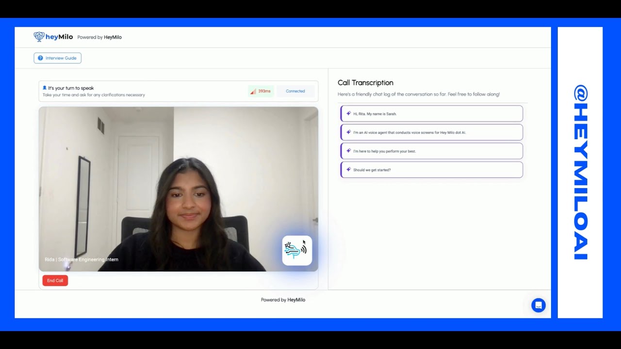 Live AI Interview: Software Engineering Intern - YouTube