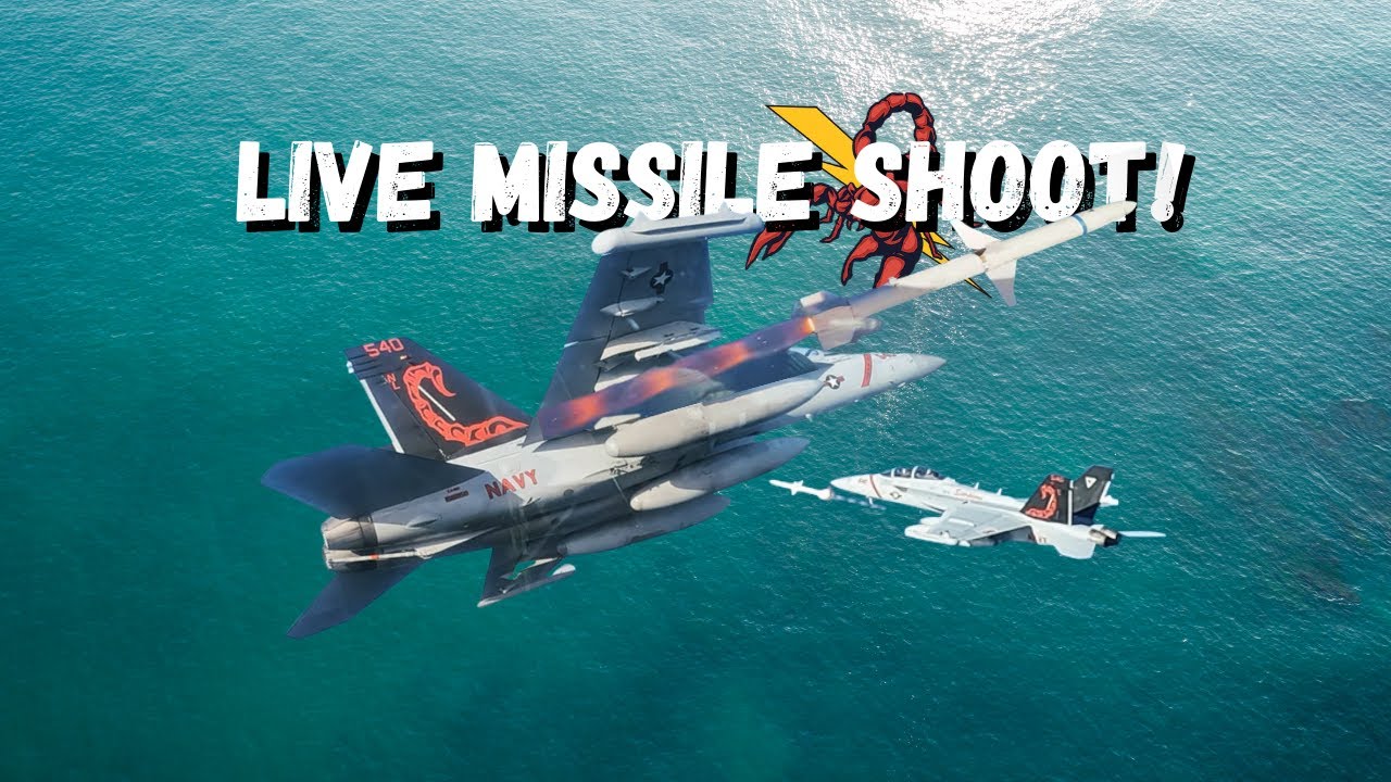 US NAVY Squadron | Live Missile Shoot - YouTube