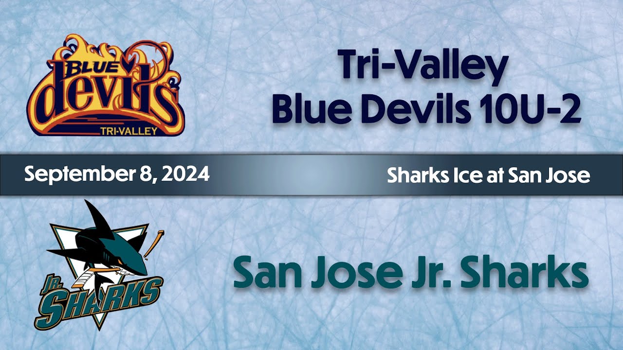 Tri-Valley Blue Devils 10U-2 vs. San Jose Jr. Sharks - YouTube