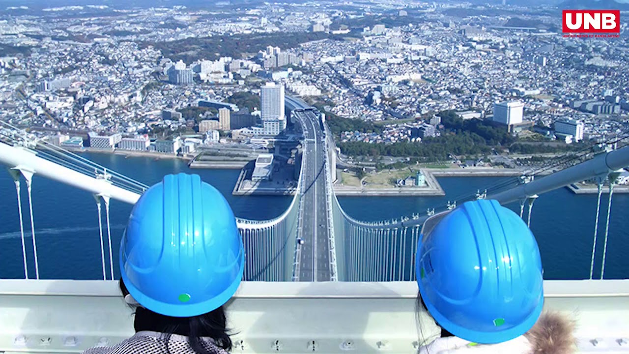 World's largest suspension bridge | Akashi- kaikyo bridge | Japan - YouTube