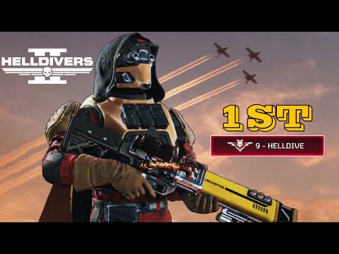 Helldivers 2 - First HELLDIVE Mission - YouTube