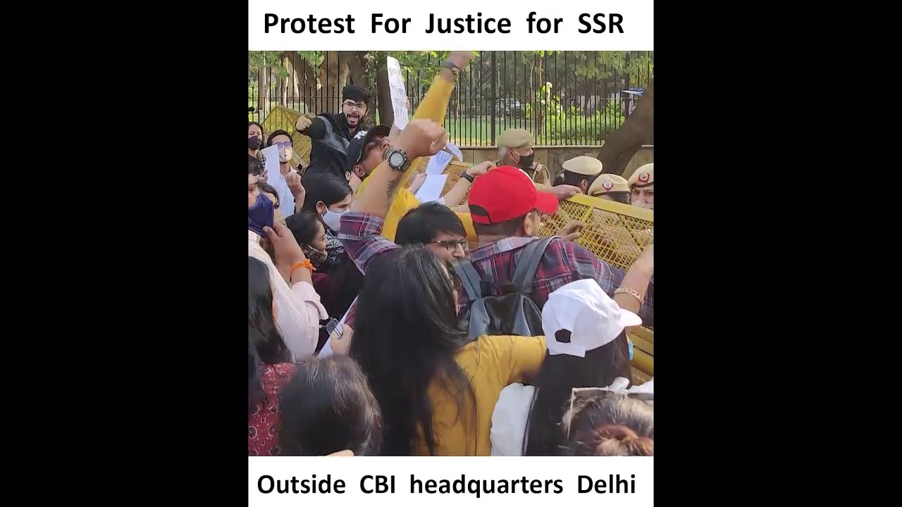 Protest For Justice for SSR #justiceforssr #justice4ssr # ...