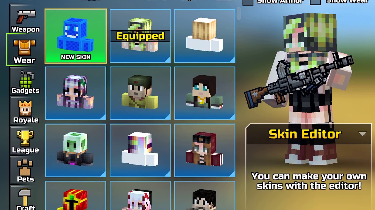 Pg3d Cute Girl Skin💕 - YouTube