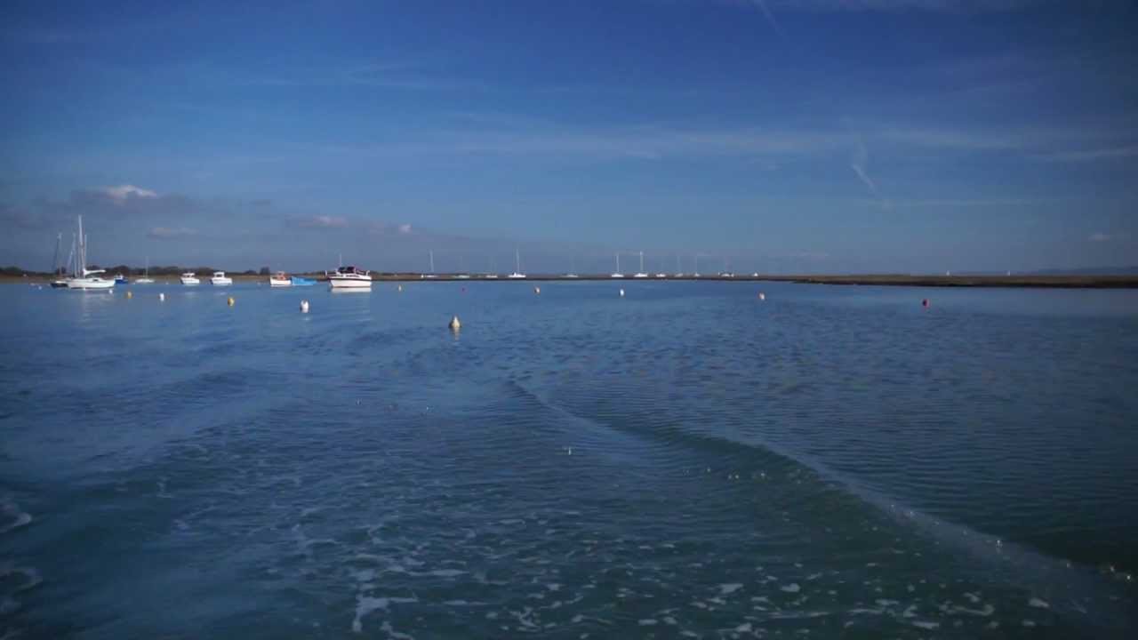 The Keyhaven to Hurst Castle Ferry - YouTube