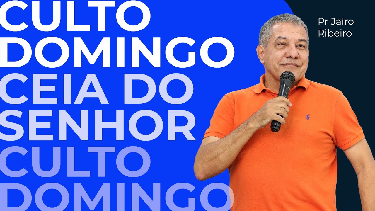Culto da Manhã - Pr Jairo Ribeiro - YouTube