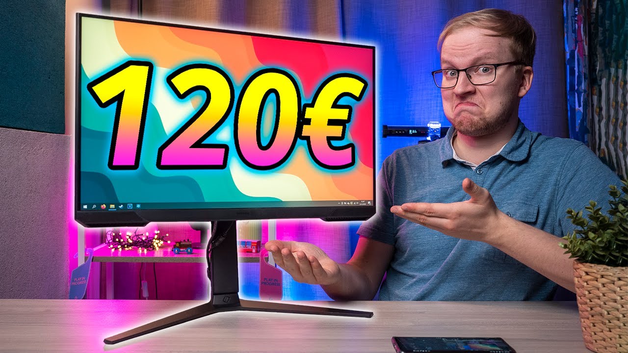Voiko 120€ pelinäyttö olla HYVÄ? - YouTube
