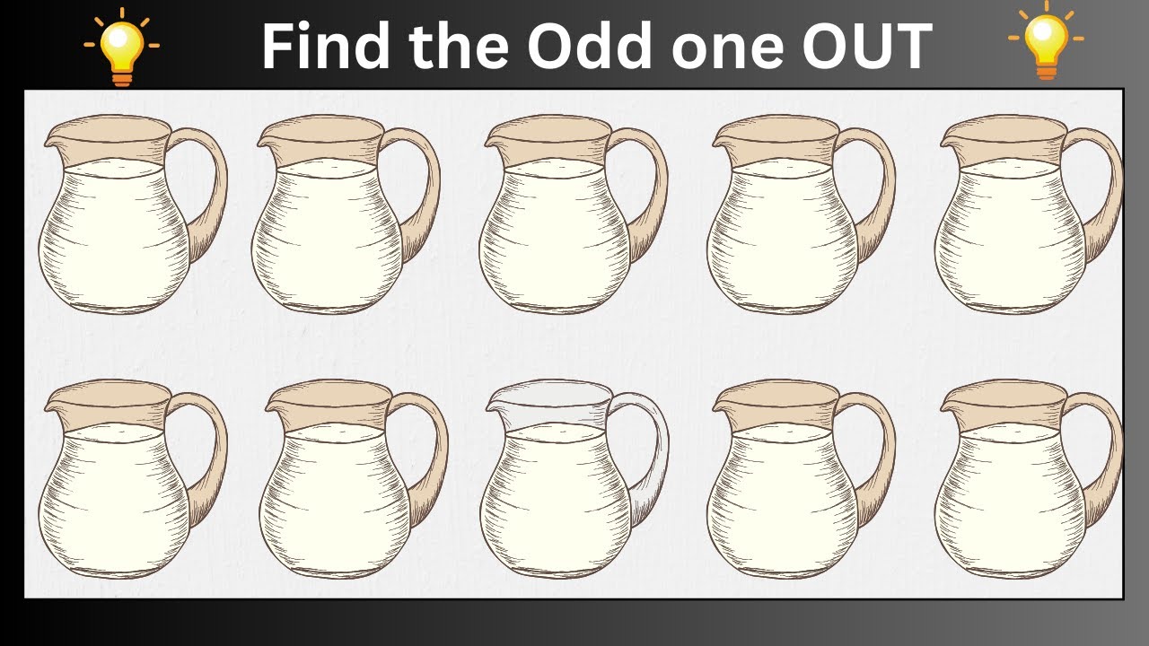 Find the Odd one OUT from Image | Find Different Image | #oddoneout # ...