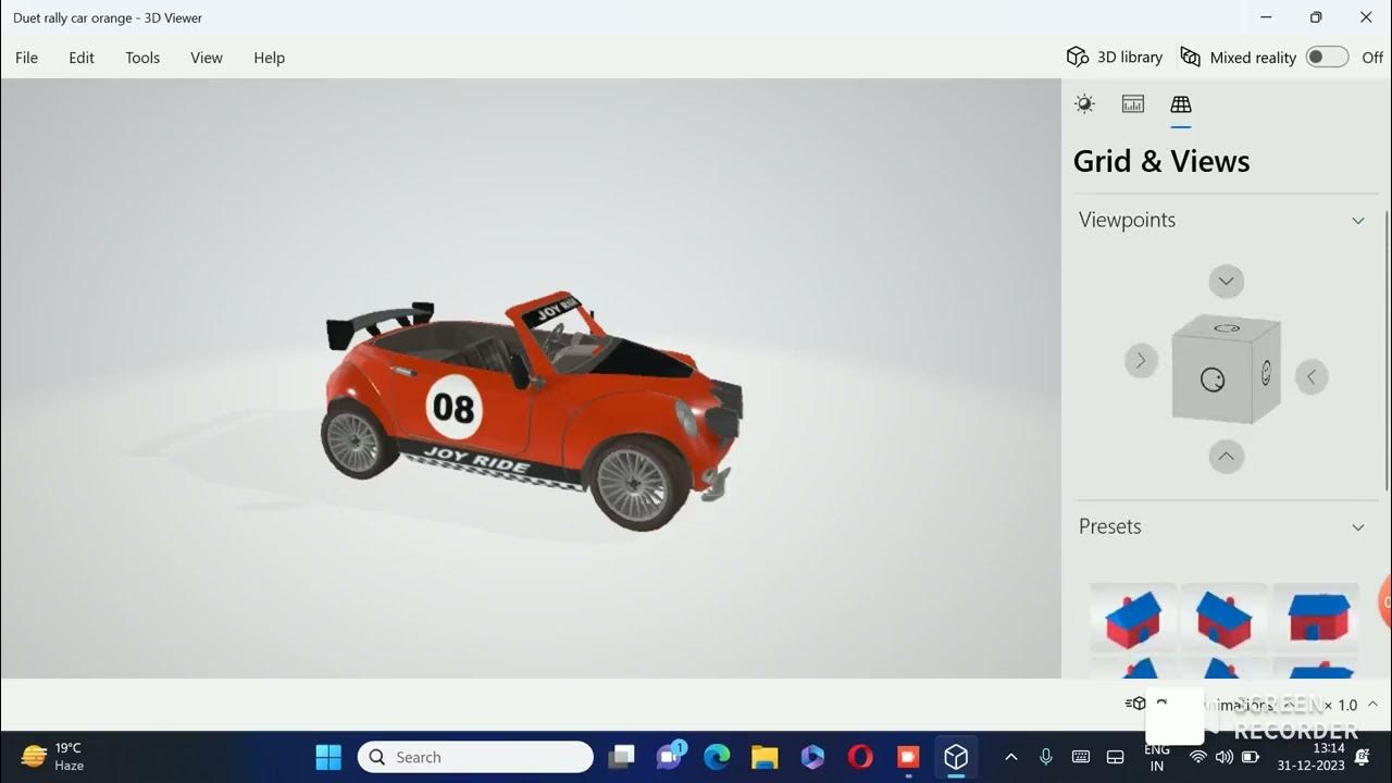 magic in window 11 in 3d viewer - YouTube