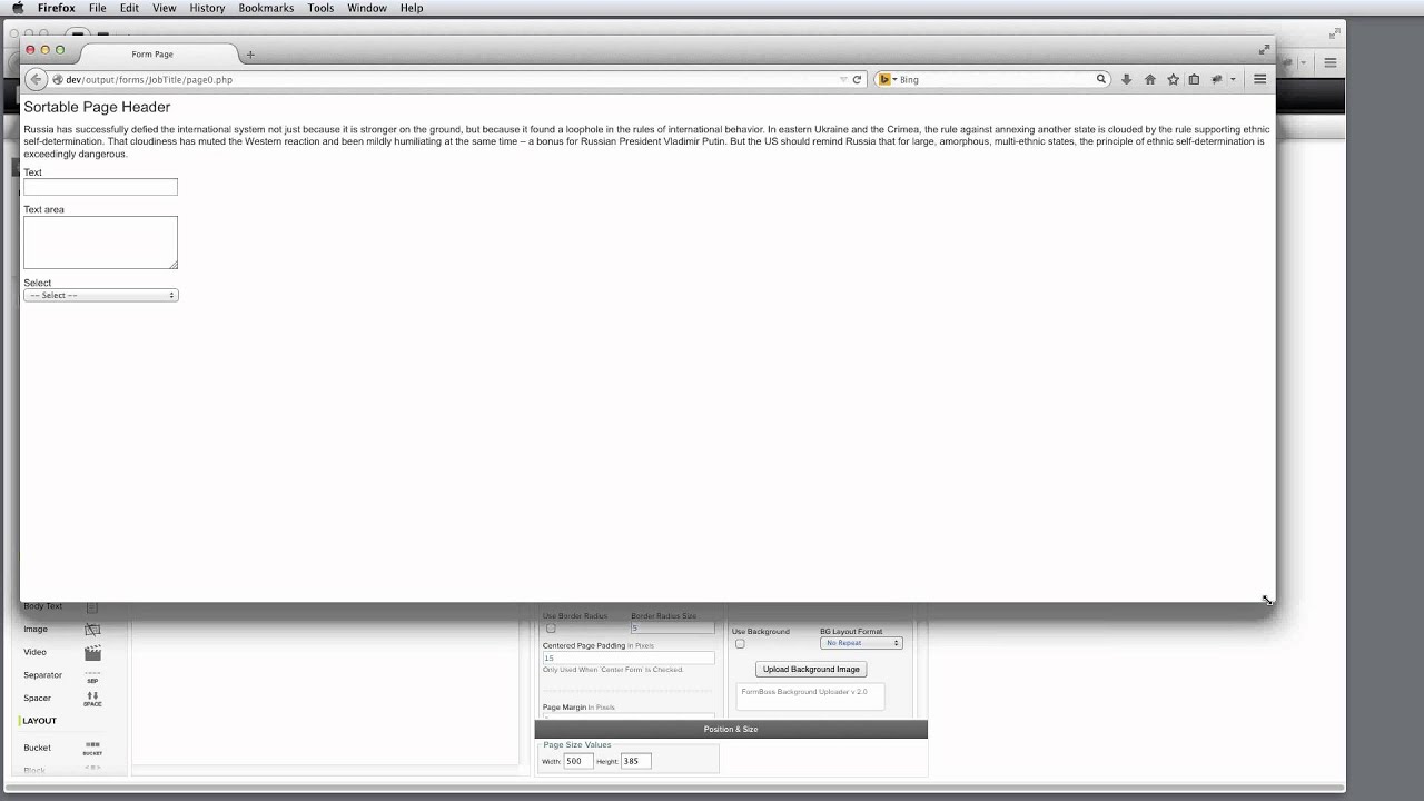 Creating Responsive Forms With RackForms - YouTube